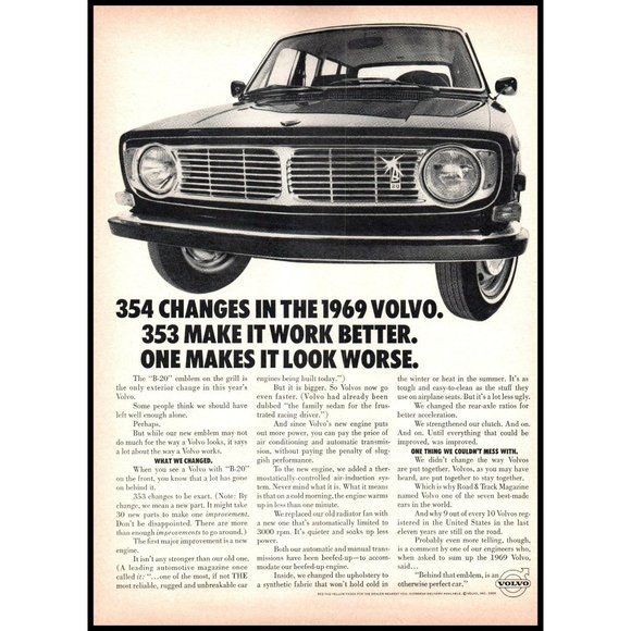 Volvo | Art | 969 Volvo B2 Sedan Vintage Print Ad Sweden Swedish ...